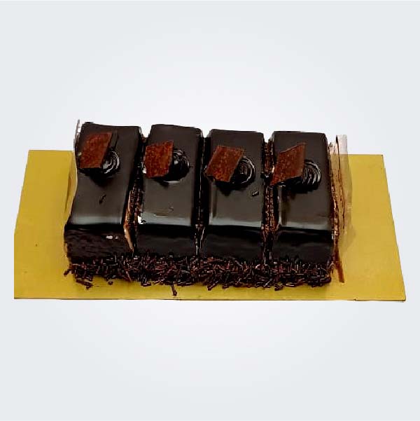 Belgium Truffle Pastry Cut Piece-8 Online | Just Bake